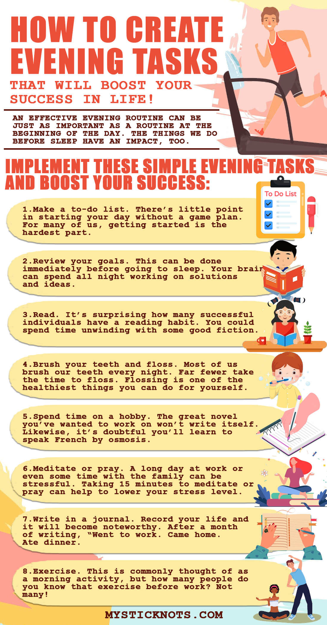 How to Create Evening Tasks That Will Boost Your Success in Life ...