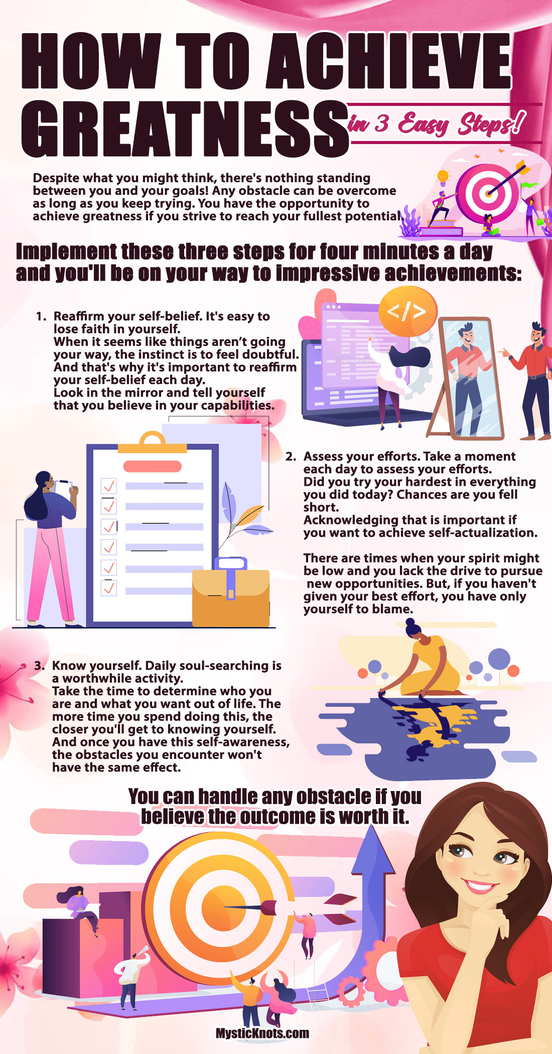 How to Achieve Greatness in 3 Easy Steps! - MysticKnots