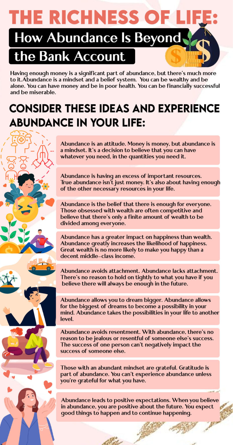The Richness of Life: How Abundance Is Beyond the Bank Account ...