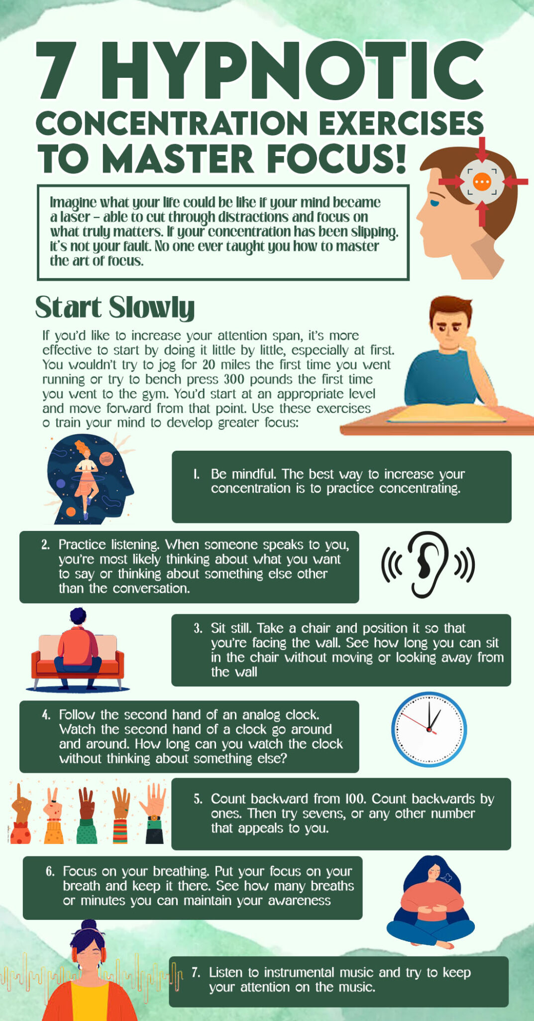 7 Hypnotic Concentration Exercises to Master Focus! - MysticKnots