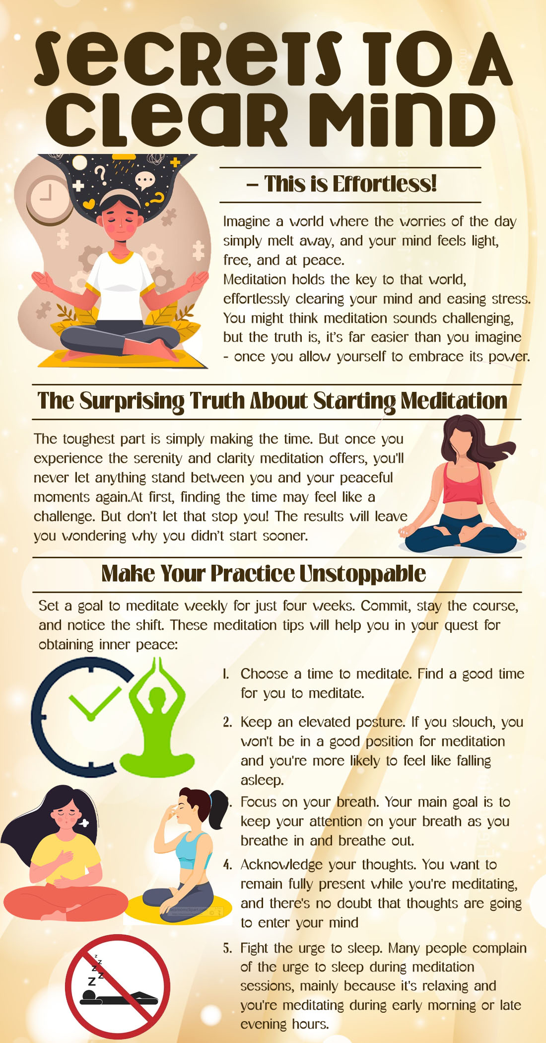 Secrets to A Clear Mind – This is Effortless! - MysticKnots